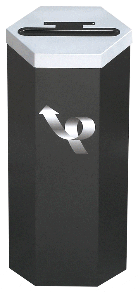 40 Gallon Lockable Recycling Bin